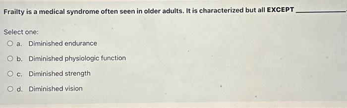 Solved Karen is suffering from refractory cachexia secondary | Chegg.com