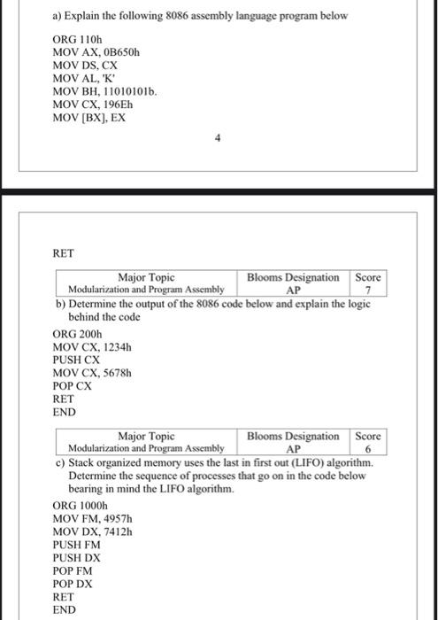 Solved answer all questions correctly do not copy and paste | Chegg.com