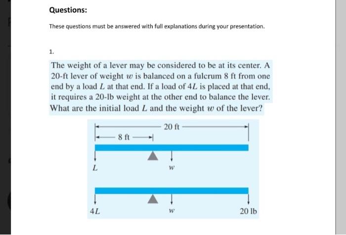Solved Questions: These questions must be answered with full | Chegg.com