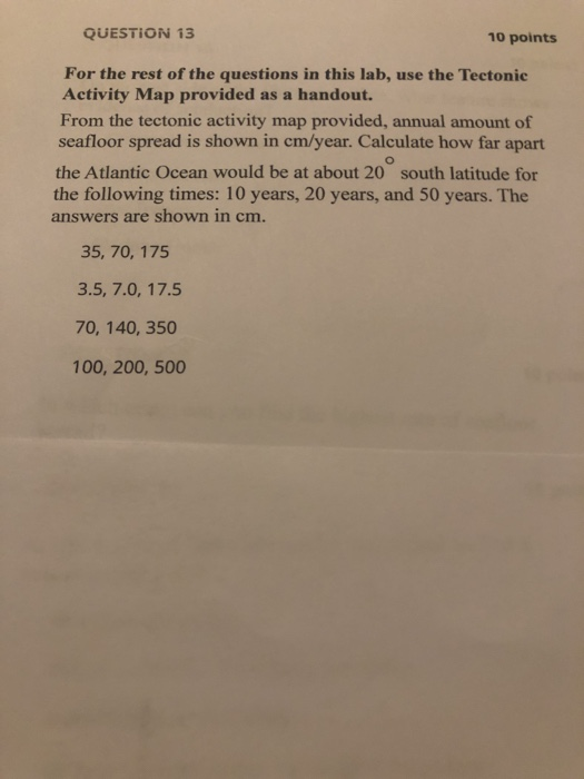Solved QUESTION 13 10 points For the rest of the questions | Chegg.com