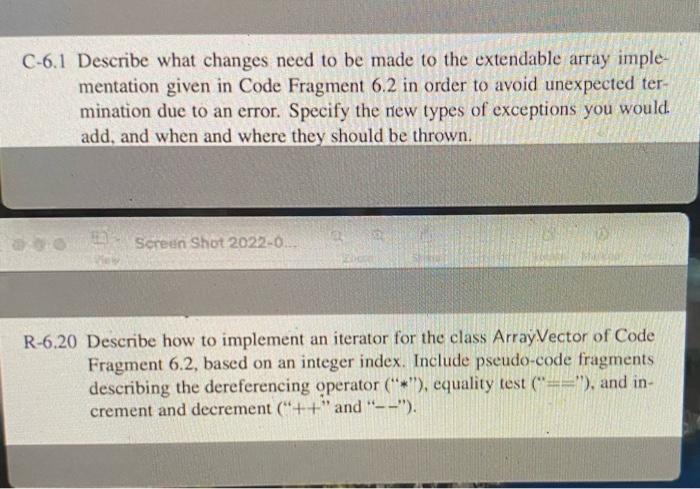 Solved The elements are accessed in the standard manner | Chegg.com