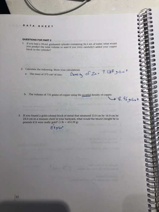 PART 1. THE ACCURACY AND PRECISION OF BEAKERS VS. | Chegg.com