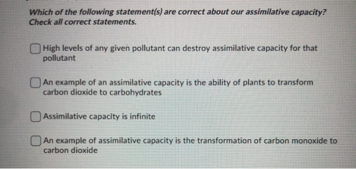 Solved Which of the following statement(s) are correct about | Chegg.com
