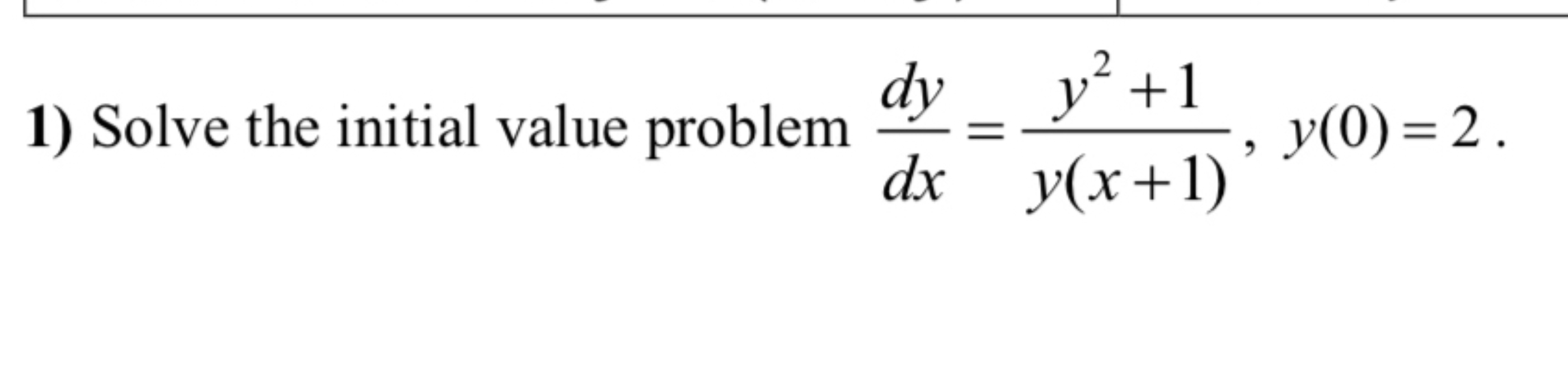 Solved Solve the initial value problem | Chegg.com