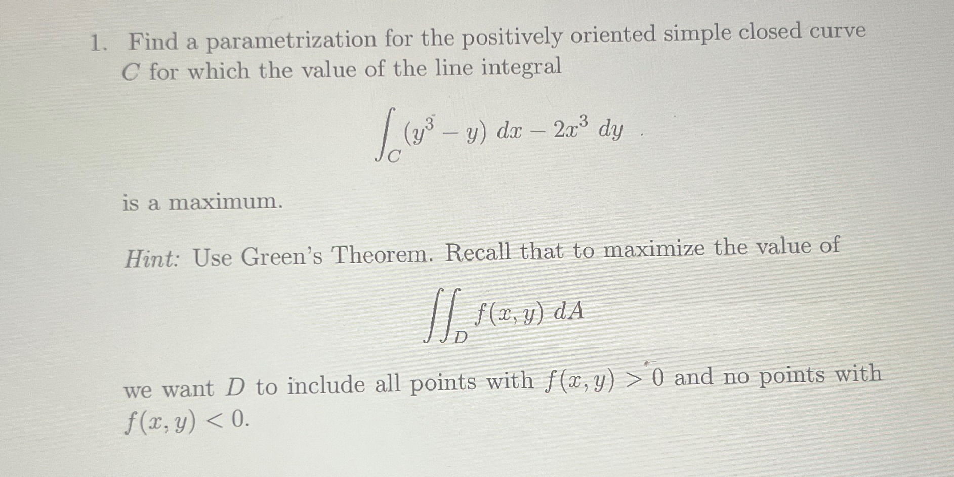 Solved Find a parametrization for the positively oriented | Chegg.com