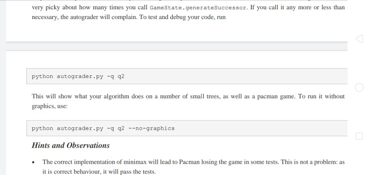 CMPS 403 – Fall 2020 - Project 2: Adversarial Search | Chegg.com