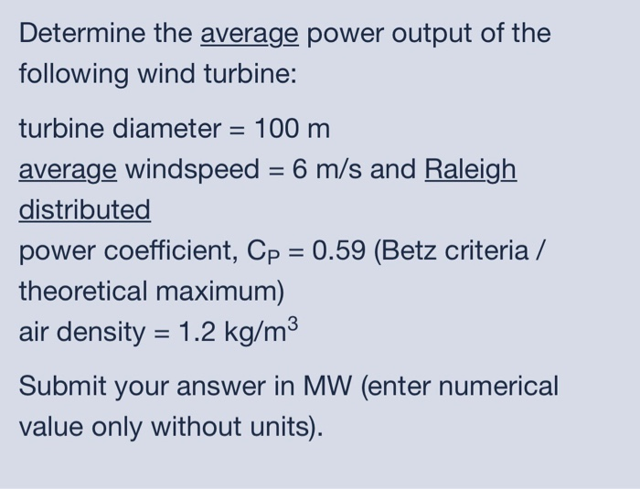 Solved Determine The Average Power Output Of The Following 0112