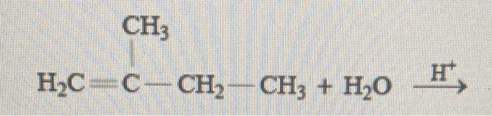 Solved CH3−CH2−CH2−CH=CH2+H2 Pt+H2 Pt | Chegg.com