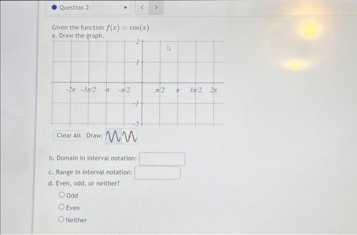 Solved Given the function f(x)=sin(x) a. Draw the oranh. | Chegg.com