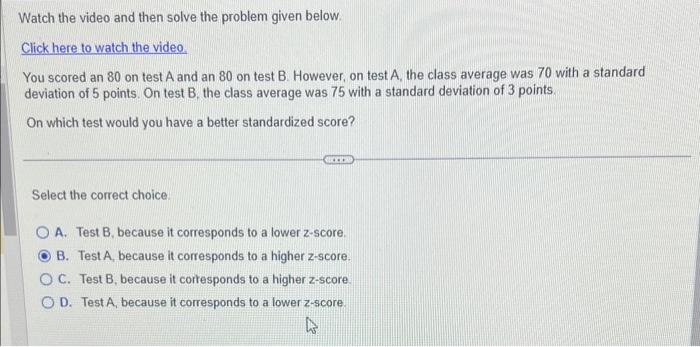 Solved Watch the video and then solve the problem given | Chegg.com