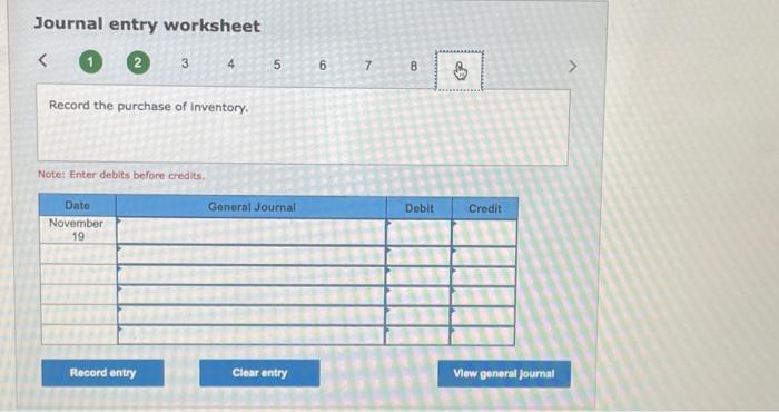Solved Journal entry worksheet Journal | Chegg.com