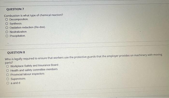 Solved An example of a substitution control is: An employee | Chegg.com