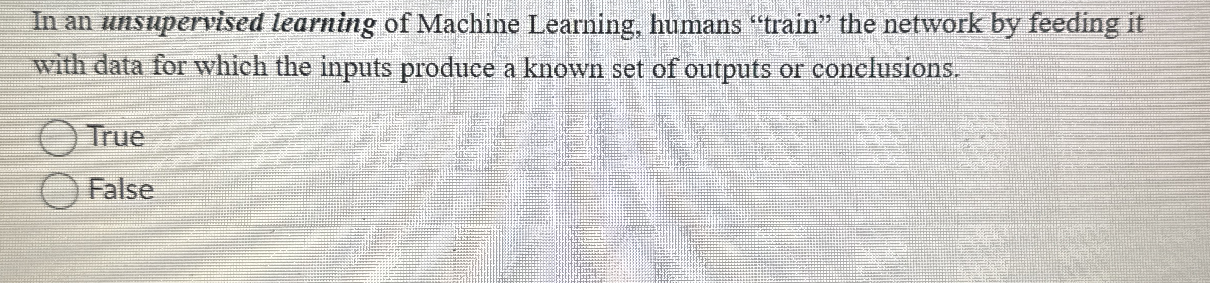 Solved In an unsupervised learning of Machine Learning, | Chegg.com