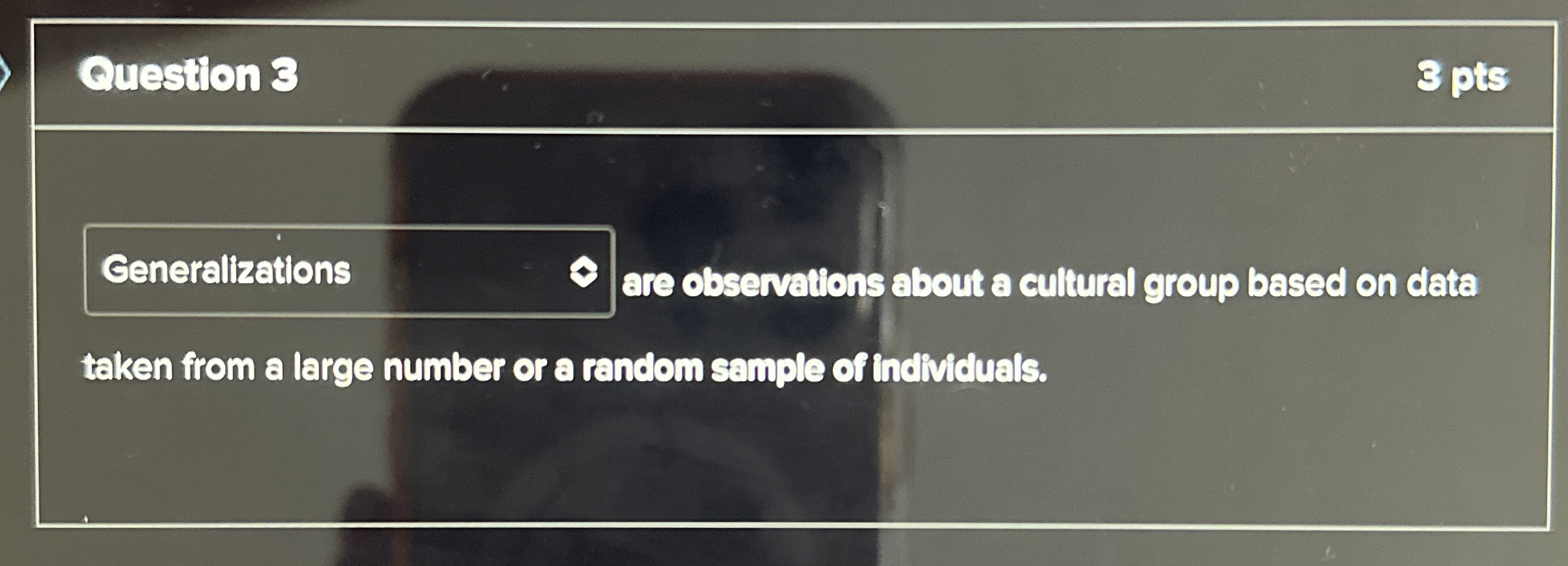Solved Question 33 ﻿ptsGeneralizationsare observations about | Chegg.com