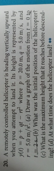 Solved A remotely controlled helicopter is heading | Chegg.com