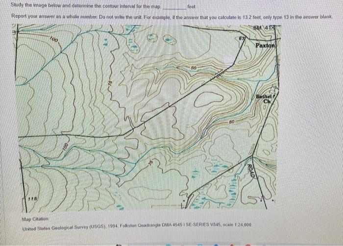 Solved Study the image below and determine the contour | Chegg.com