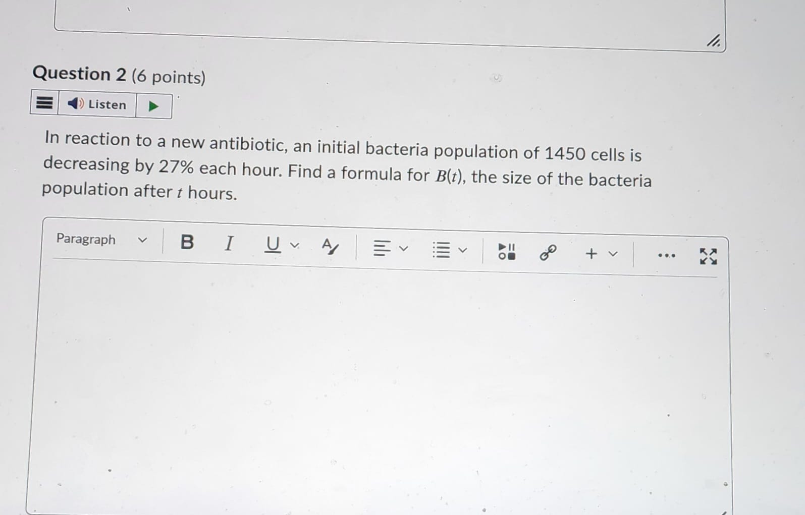 Solved Question 2 (6 ﻿points)In reaction to a new | Chegg.com