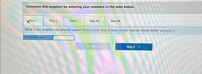 Solved Problem 12-17 Net Present Value Analysis; Internal | Chegg.com