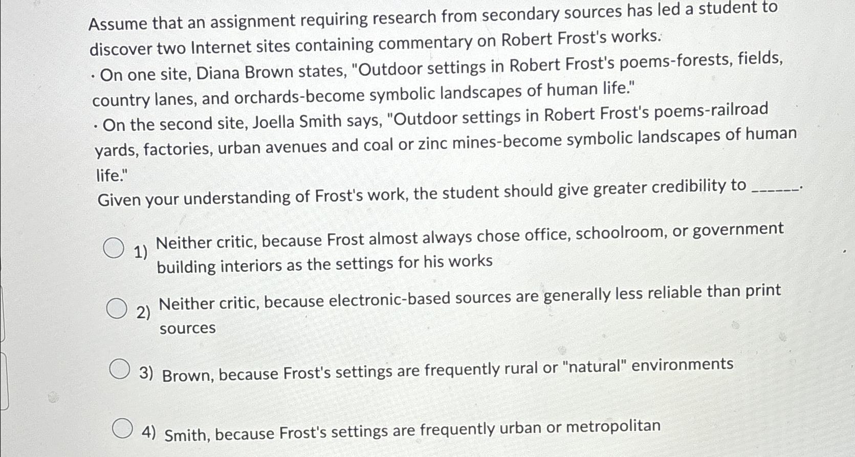 Solved Assume that an assignment requiring research from | Chegg.com