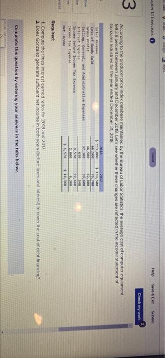Solved apter 13 Exercises vod Help Save & Exit Submit Check | Chegg.com