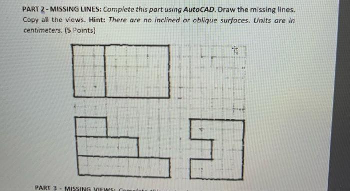 Solved PART 2 - MISSING LINES: Complete this part using | Chegg.com