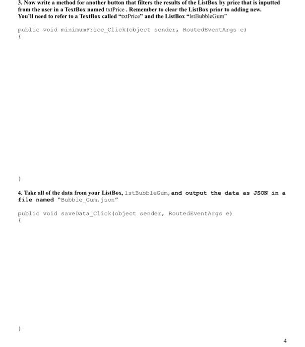 Solved public class I \}1. Create a class that will be able | Chegg.com Solved public class I \}1. Create a class that will be able | Chegg.com