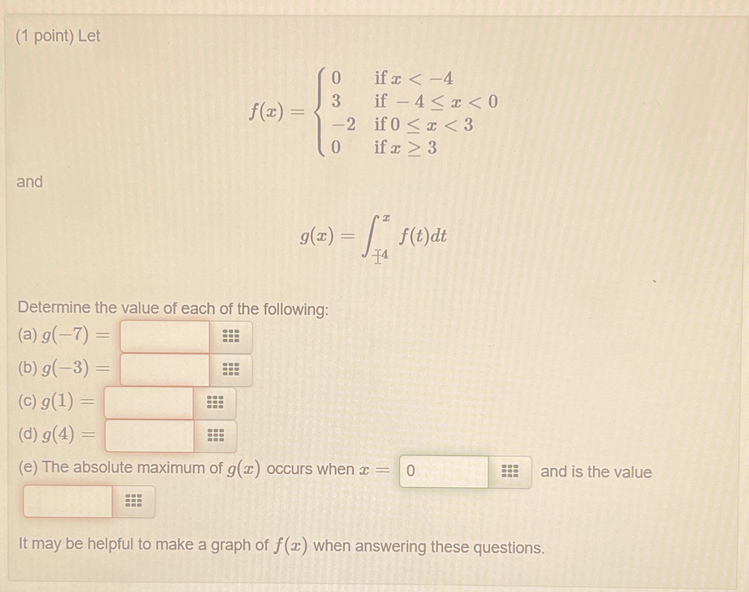 Solved How to solve (1 ﻿point) | Chegg.com