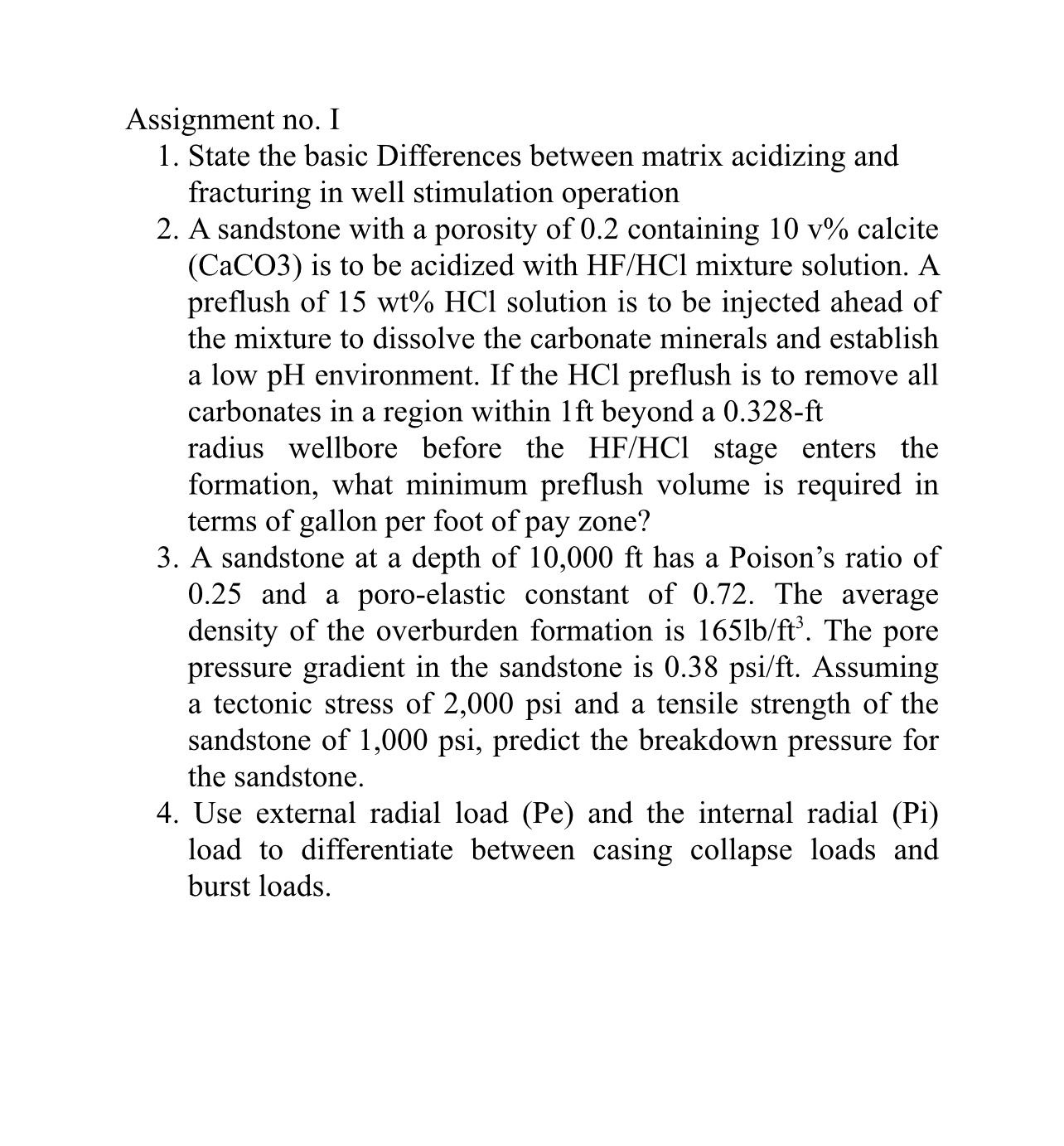 Solved Assignment no. ﻿IState the basic Differences between | Chegg.com
