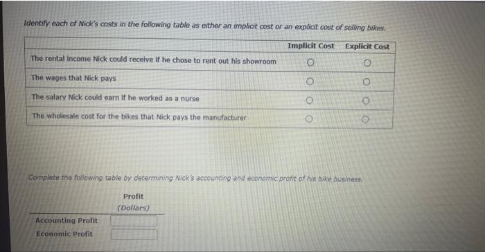 Solved 1. Definition of economic costs Nick lives in San | Chegg.com Solved 1. Definition of economic costs Nick lives in San | Chegg.com