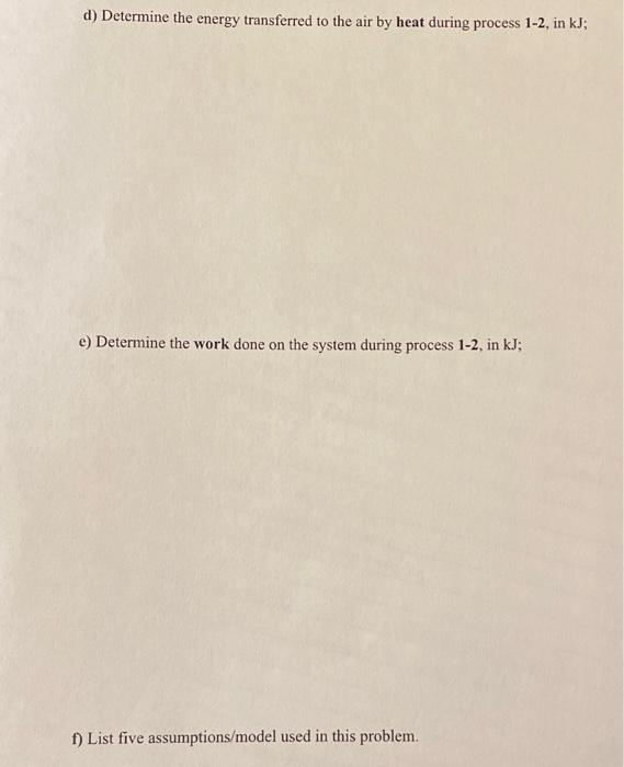 Solved No interpolation Problem 2 (50 points): A rigid tank | Chegg.com