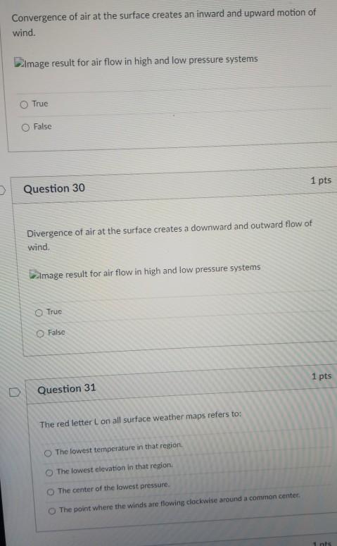 Solved Convergence of air at the surface creates an inward | Chegg.com