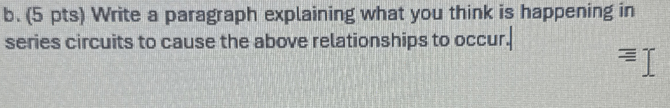 Solved b. (5 ﻿pts) ﻿Write a paragraph explaining what you | Chegg.com