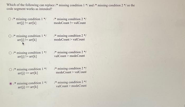 Consider the mode method, which is intended to retum | Chegg.com