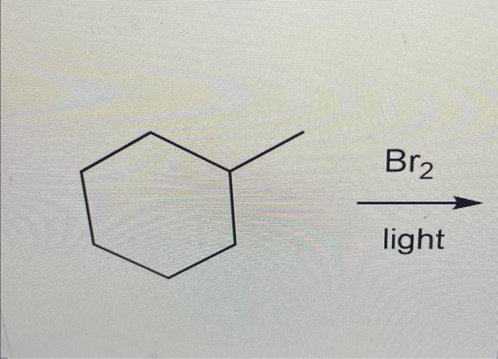 Solved Draw the major monobromination product when the | Chegg.com