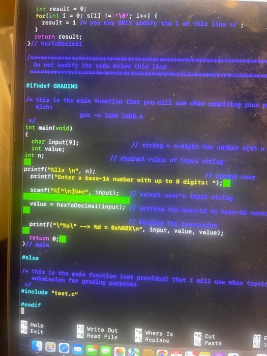 GNU nano 6.2 *include "stdio,h" 1/ hoodad for finhti | Chegg.com
