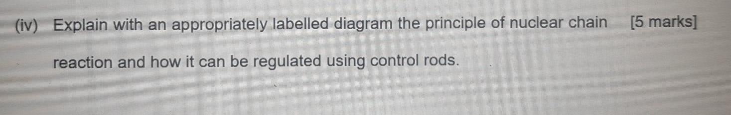 Solved (iv) Explain with an appropriately labelled diagram | Chegg.com