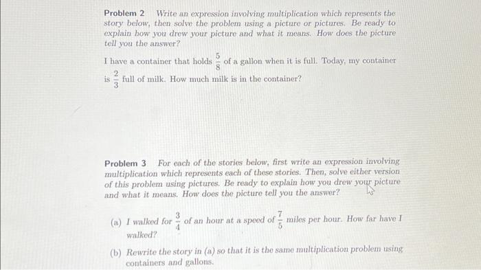 Solved Problem 2 Write an expression involving | Chegg.com