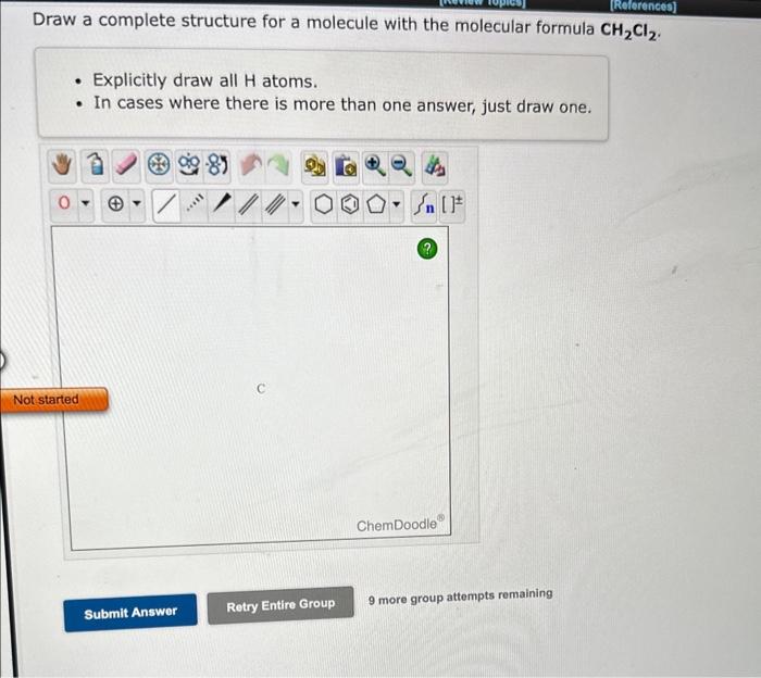 Solved Draw a complete structure for a molecule with the | Chegg.com