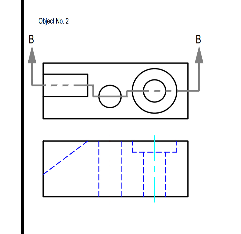 Solved Object No 3object No 2i Need Section Vieww For This