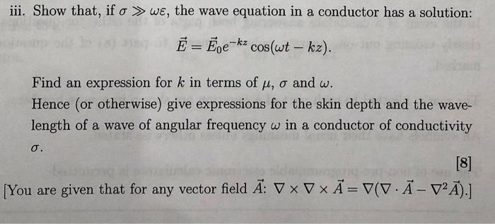 Solved Maxwell's equations in differential form are: | Chegg.com