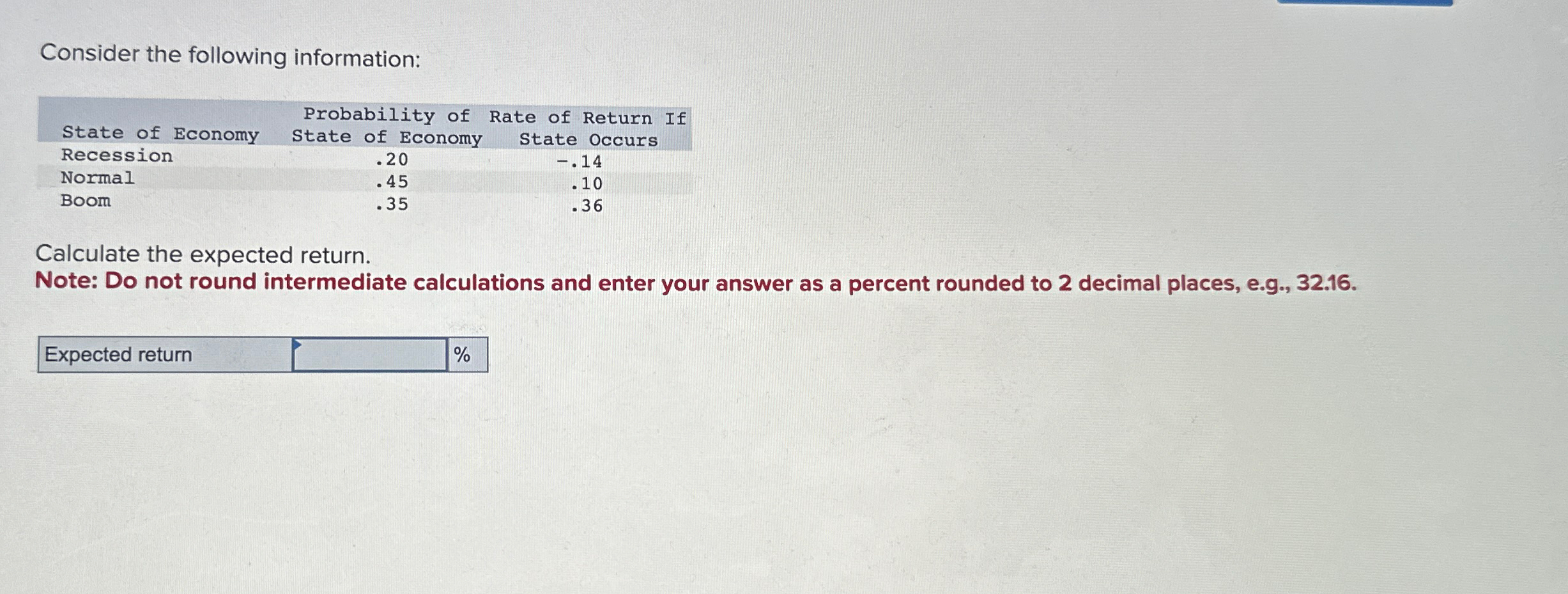 Solved Consider the following | Chegg.com