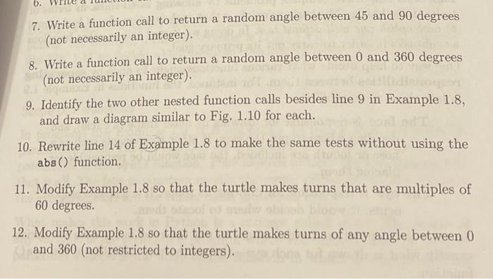 Solved 1 # randomwalk.py 2 # Draw path of a random walk. 3 4 | Chegg.com
