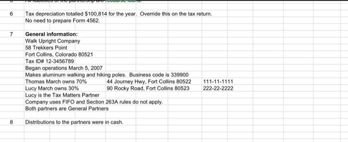 please help!! Using the information probided what are | Chegg.com