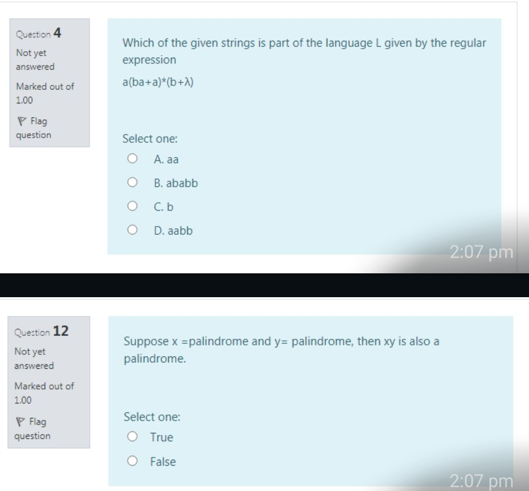 Solved course : theory of automata | computer science. | Chegg.com