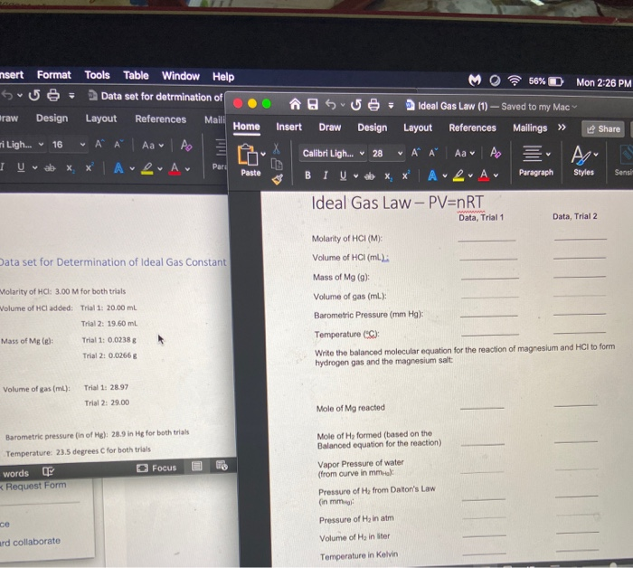 Solved nsert Format Tools Table Window Help suuData set for | Chegg.com