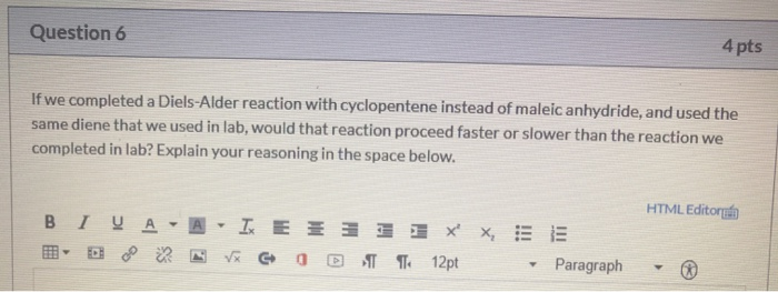 Solved please explain if adding cyclopentene instead of | Chegg.com