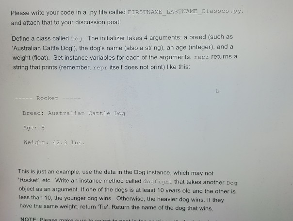 Solved Please Write Your Code In A Py File Called 1964