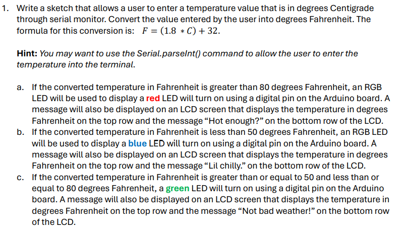 Solved 1. ﻿Write a sketch that allows a user to enter a | Chegg.com
