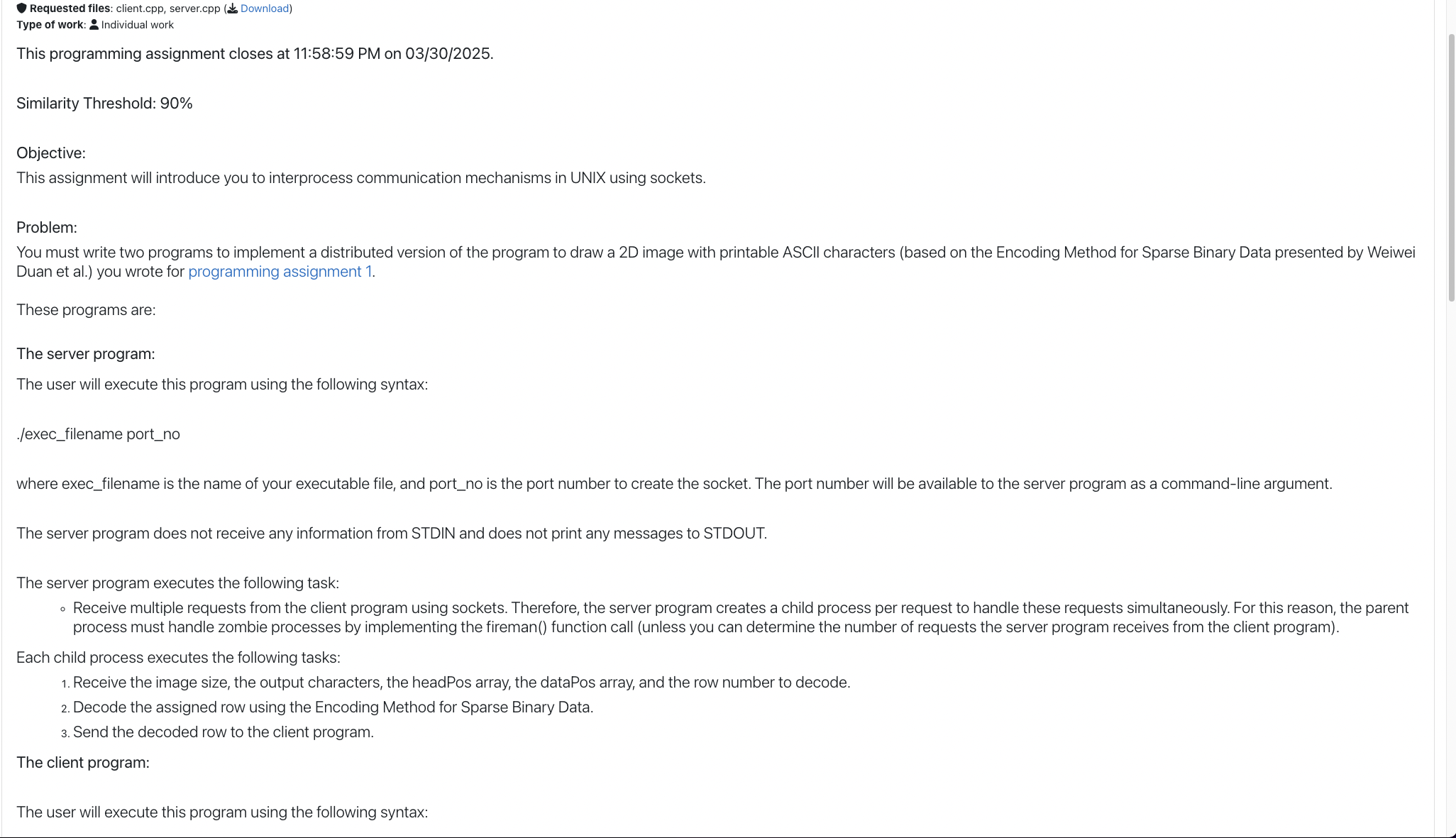 Solved Type of work: - ﻿Individual work This programming | Chegg.com