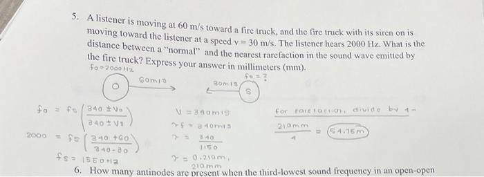 Solved #5. I understand how to calculate the frequency of | Chegg.com